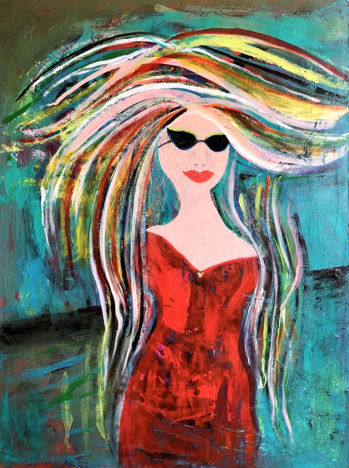 Overwhelmed | Art by Susie Stockholm